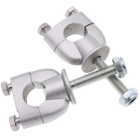 Pair Mm Inch Handlebar Riser Mount Clamps Fo Grandado
