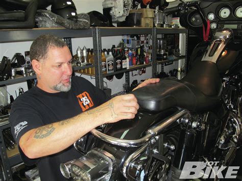 Arnott Air Ride Install Pump And Dump Hot Bike Magazine
