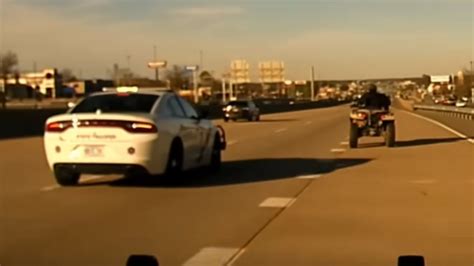 Atv Police Chase On Arkansas Highway Hits 66 Mph Backfire News