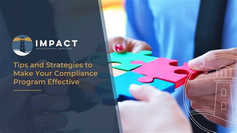 Tips Strategies To Make Your Compliance Program Effective