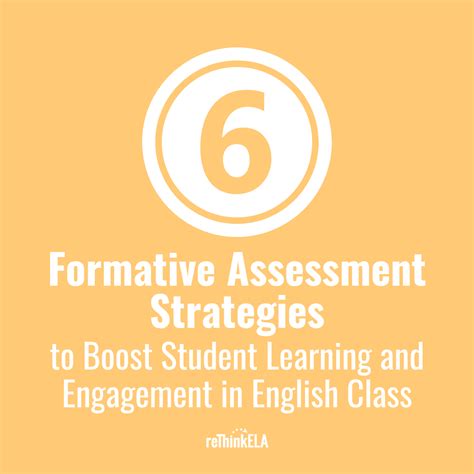 6 Formative Assessment Strategies For English Teachers