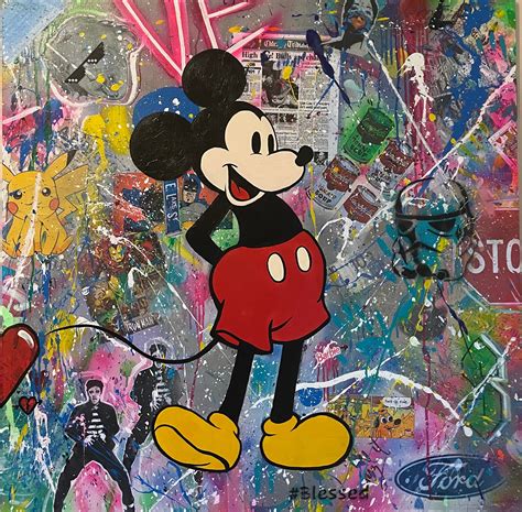 Mickey Mouse Graffiti Drawings