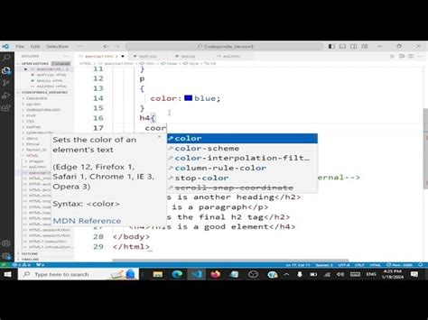Free Video Css Tutorial Inline Embedded And External Styles Web