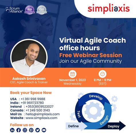 Simpliaxis On Linkedin Agilecoaching Freewebinar Agilesuccess Agileofficehours Certified