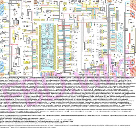 Схема электропроводки ваз 2114 инжектор