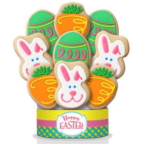 Happy Easter Cookie Bouquet Gbds One Basket Kroger