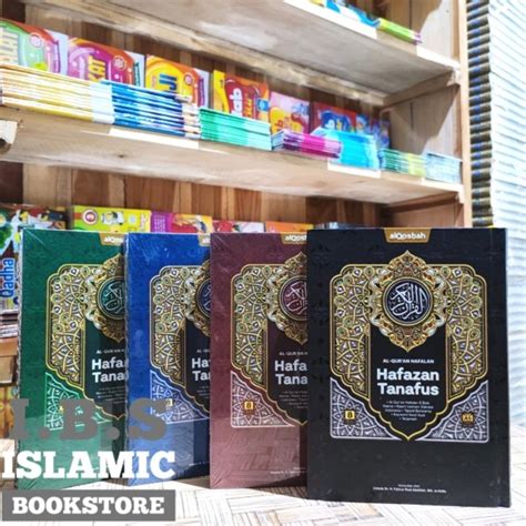 Jual AlQuran Hafalan Tanafus Hafazan 8 Blok Warna Mushaf Hafalan
