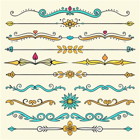 Premium Vector Delimiter Vector Graphics Illustration Eps Source File Format Lossless Scaling