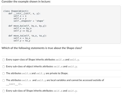 Solved Consider The Example Shown In Lecture Class