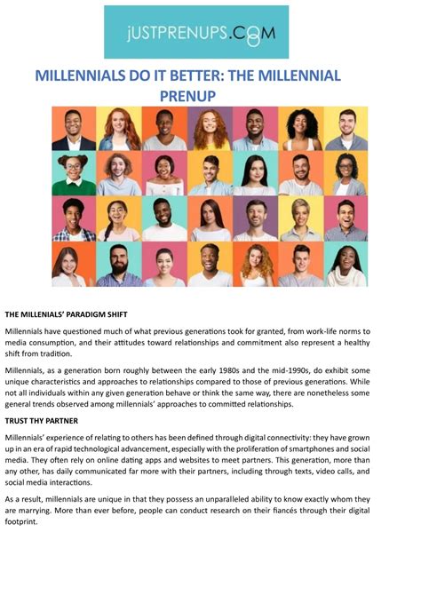 Ppt Millennials Do It Better The Millennial Prenup Powerpoint