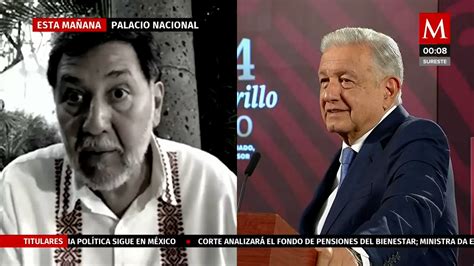 Gerardo Fernández Noroña Critica A Morena Y Amlo Responde Grupo Milenio