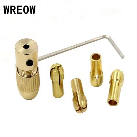 Aliexpress Buy Drill Chucks Bits Brass Collet Mini Drill Chuck 1