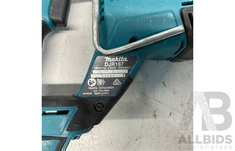 Makita Djr187 Mobile Brushless Lot 1536159 Allbids