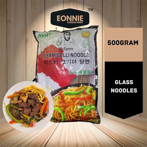 Eonnie Mr Korea Glass Noodles Sos Japchae Ready To Use 250gram