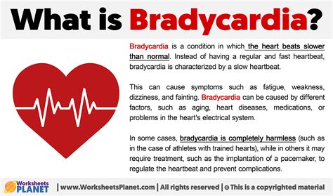 What Is Bradycardia Definition Of Bradycardia