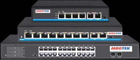 Mrotek 24 Ports Managed Non Poe Layer 2 Access Switch 24e Services