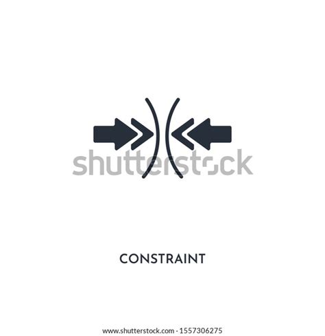 Constraint Icon Simple Element Illustration Isolated 스톡 벡터로열티 프리 1557306275 Shutterstock