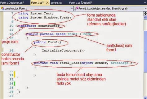 Programcının Dünyası Yapıcı Metot Constructor