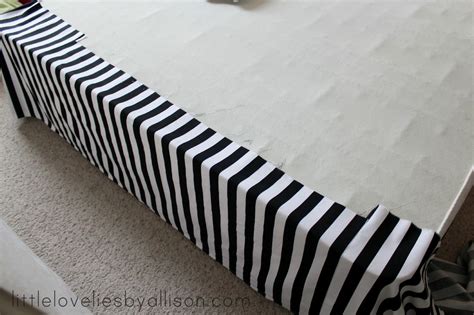 Sewing For Life Tutorial Easy Diy Bed Skirt
