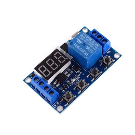 1 Pcs Relay Module One Way Relay Module Delay Time Relay Module DC 6 30V Support Micro USB 5V