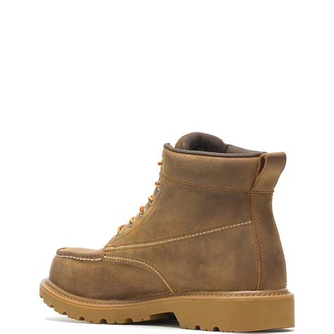 Wolverine Floorhand Moc Toe 6 Steel Toe Work Boot Army Navy Marine
