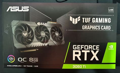 Rtx 3060 Ti [asus Tuf] Computers And Tech Parts And Accessories Computer