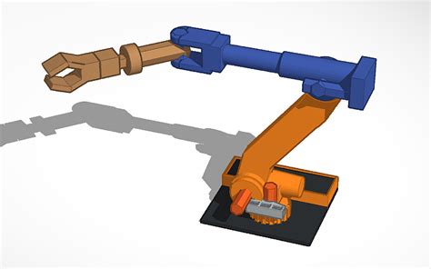 3d Design Copy Of Robotic Arm Tinkercad