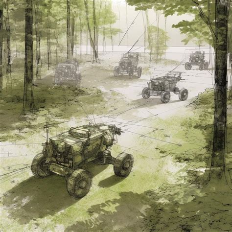 Swarmbotics Ai Ground Swarm Robotics