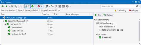 Create Unit Tests For Windows Ui Library Winui Apps In Visual Studio