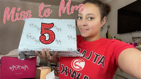 Miss To Mrs Box Unboxing Youtube