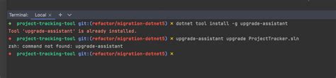 Command Not Found Upgrade Assistant Issue 862 Dotnet Upgrade Assistant GitHub