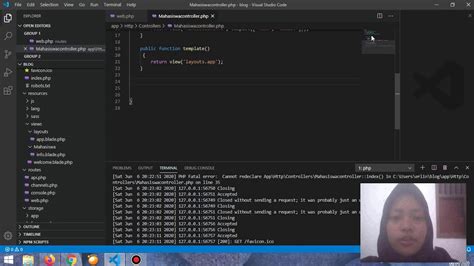 Template Bootstrap Menggunakan Laravel Youtube
