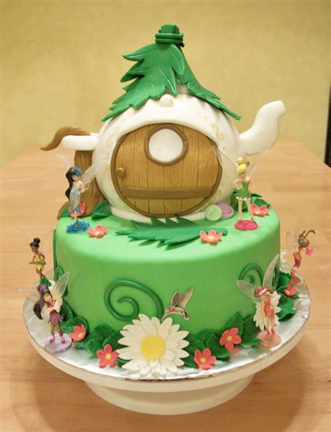 Bellissimo Specialty Cakes Tinkerbell S Teapot House Cake 1 12