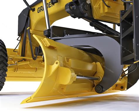 3d Model Motor Grader