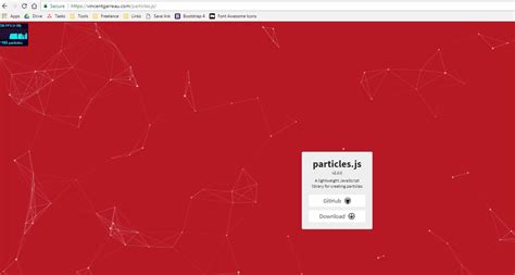Particle Js Webdevpuneet