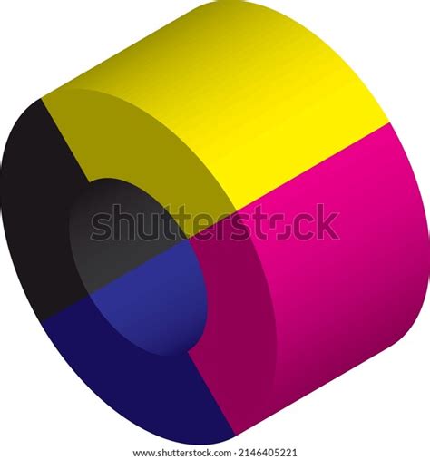 Circular Chart Illustration Vector On White Stock Vector Royalty Free