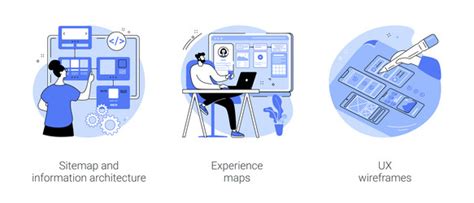 Devsecops Workflow Isolated Cartoon Royalty Free Vector