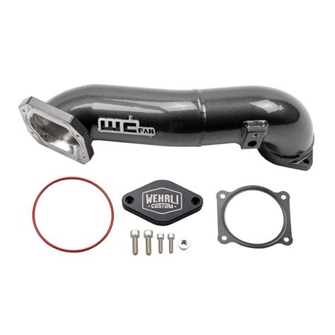 2011 2016 Lml Duramax Passenger Side Upper Crossover Intercooler Pipe Kit