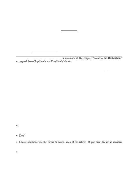 Summary Assignment And Lecture W S24 Pdf