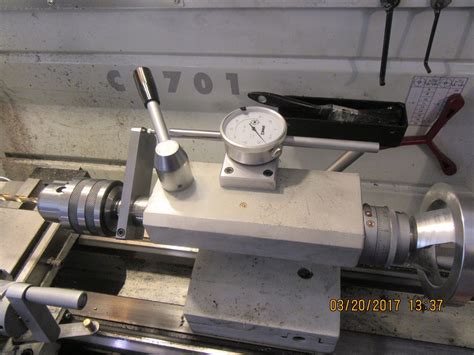 Adding Dial Indicator To Lathe Tailstock Home Model Engine Machinist