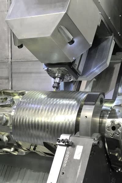 Lathe CNC Milling Stock Photo Pixpack 13708081