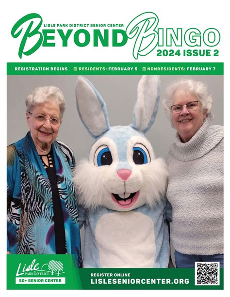 Lisle Park District 50 Senior Center Beyond Bingo Program Guide 2024