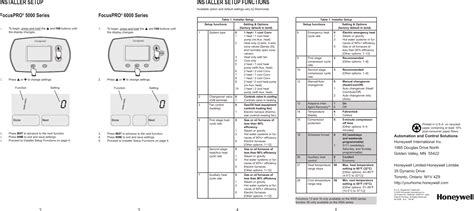 Honeywell Focuspro 5000 Wiring Diagram Wiring Diagram