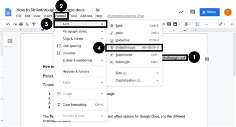 How To Strikethrough Text Like This In Word Google Docs Excel PPT