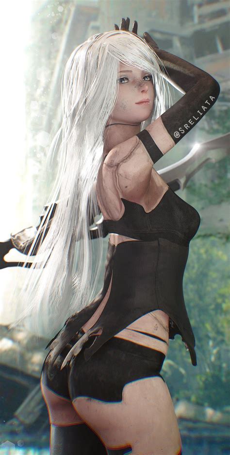 Nier Automata A2 Neir Automata A2 Nier Drakengard 3 Female Robot