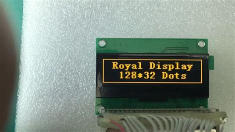 128x32 Dots Oled Display 223 Lcd Module With Parallel 8 Bit
