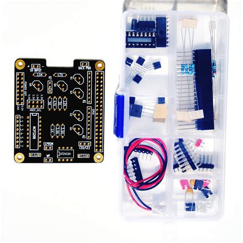 Buy Nation Electronics Raspberry Pi HAT Channel ADC MCP SPI Kit Edition Online At
