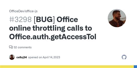 Bug Office Online Throttling Calls To Officeauthgetaccesstoken