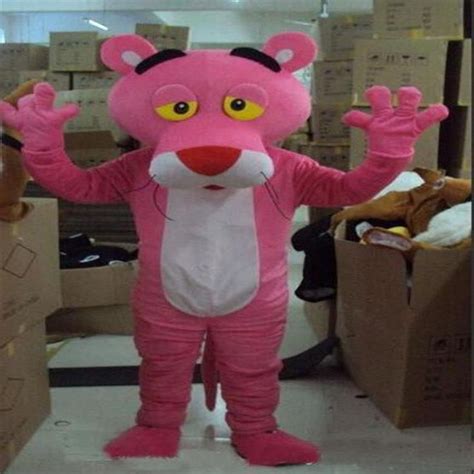 2018 Factory Direct Pink Panther Mascot Costume Pink Panther Mascot