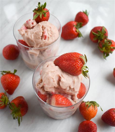 Fresh And Creamy Low Fodmap Strawberry Ice Cream Gluten Free Dairy